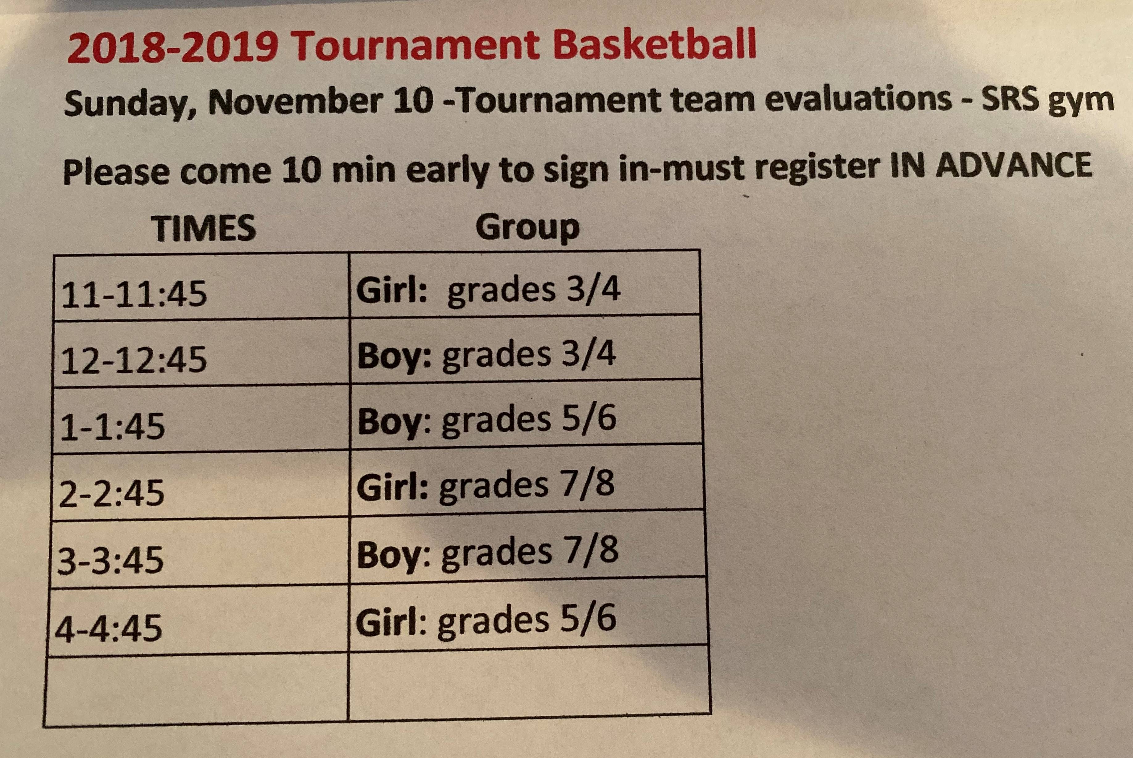 2019 Tourn evals – Swarthmore Recreation Association